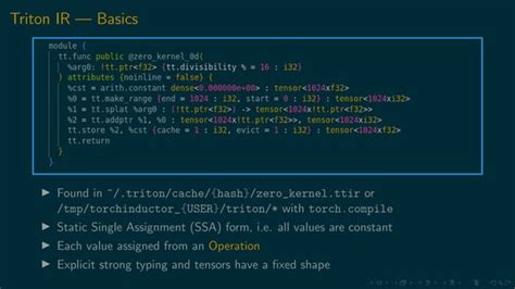 Inside The Triton Compiler Peter Bell May 2023 Pdf