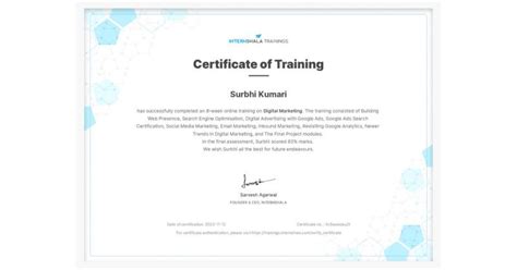 surbhi kumari on linkedin successfully completed the digital marketing