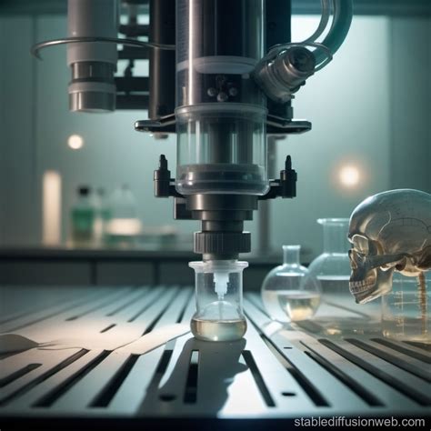 Science Lab In Background Stable Diffusion Online