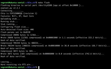 BLE CTF How To Flash The ESP32 NucuLabs