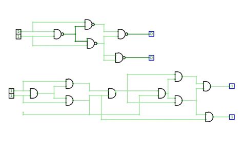 Circuitverse Using Only Nand Gates A Half Subtractorand Full