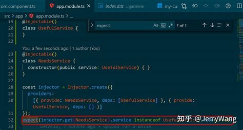 为什么按照 Angular 官网教程执行简单的测试代码，会遇到expect Is Not Defined的错误消息 知乎
