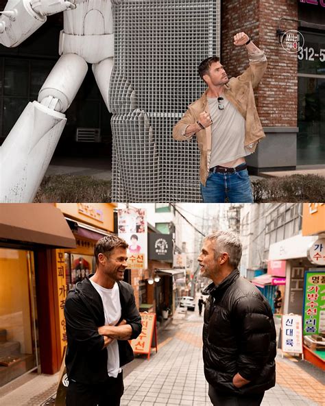 소리 소문 없이 한국 왔다 간 크리스 헴스워스 씨네웨이