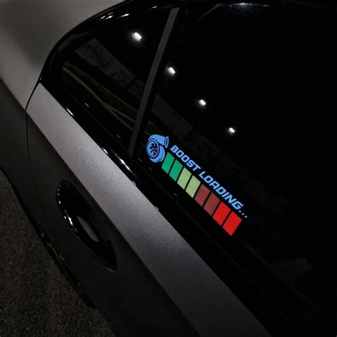 Boost Loading Led Sticker Glowmod