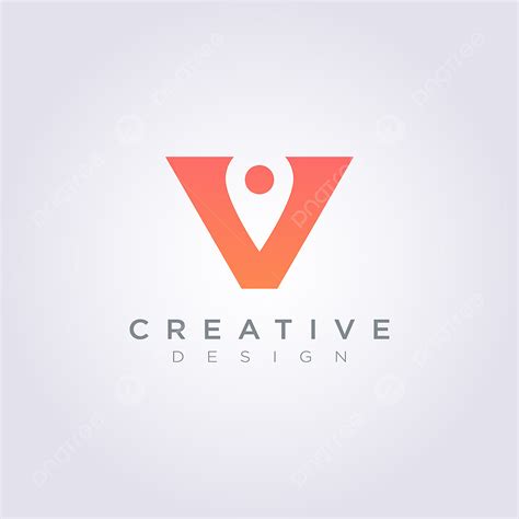 핀 위치 편지 V 벡터 일러스트 레이 션 디자인 클립 아트 기호 로고 템플릿 화살표 일러스트 디자인 로고 서식 파일 Png