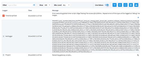 Using Systemdatasetfromcsv In A Gateway Timer Script Ignition