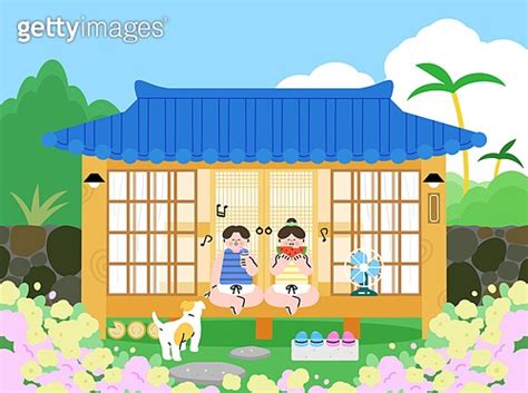 시골풍경 교외전경 시골풍경 여행 한옥 이미지 Jv13493032 게티이미지뱅크