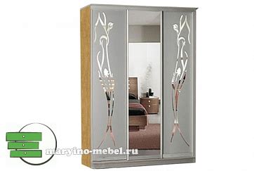 Концепт-33 трехдверный шкаф-купе с рисунком - купить в Москве от ...