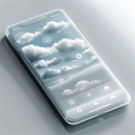 A Minimalist Weather App Design Clean And Modern Interface With Intuitive Sectional Layouts