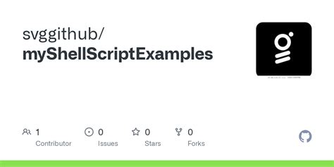 GitHub Svggithub MyShellScriptExamples