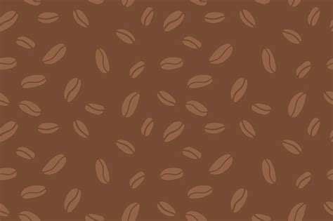 커피 원두와 원활한 패턴 포장 섬유 벽지 인사말 카드 벡터 일러스트 레이 션에 적합 커피 콩에 대한 스톡 벡터 아트 및 기타