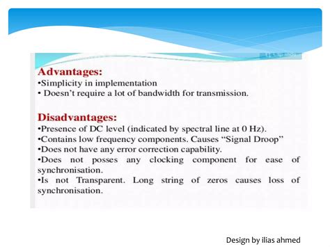 Line Coding In Networking 1 Ppsx Programming Languages Computing
