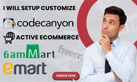 Customization Of Active Ecommerce 6ammart Or Install Any Codecanyon