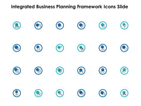 Integrated Business Planning Framework Icons Slide Ppt Powerpoint