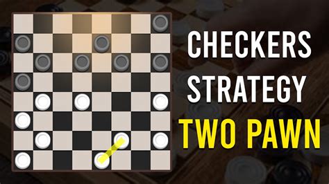 Checkers Strategy How To Win At Checkers Youtube
