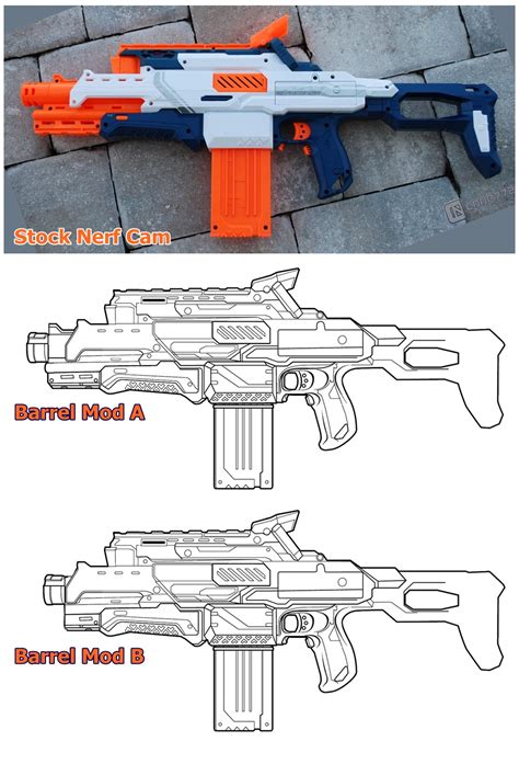 Planning To Do Modulus Compatible Cam Mod Which Barrel Mod Should I Do R Nerf