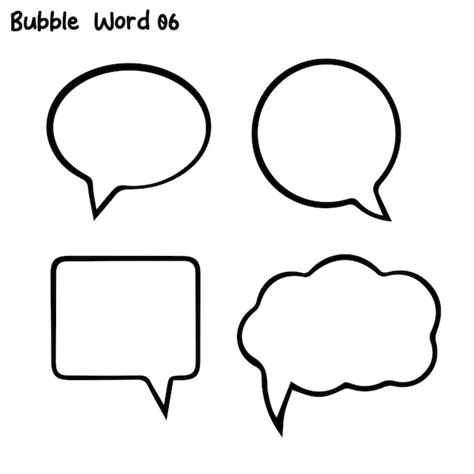 Wordbubble Vectors And Illustrations For Free Download Freepik