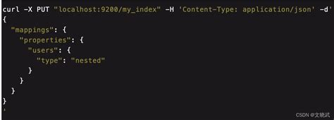 elasticsearch 7 x nested 嵌套类型查询 elasticsearch nested查询 csdn博客
