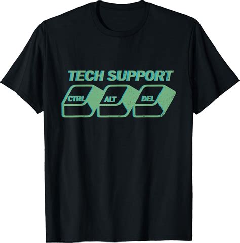 Computer Nerd Geek Techie Helpdesk Hotline Tech Support T Shirt