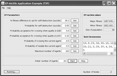 Screenshot Of The Main Test Application Window For TSP Problem Download Scientific Diagram