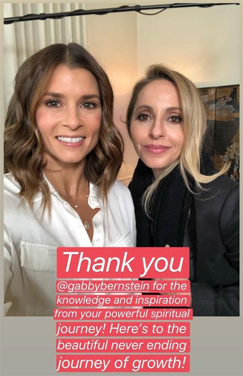 Danica Patrick And Gabby Bernstein Scrolller