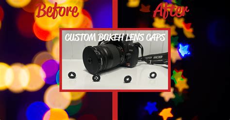 Custom Bokeh Lens Cap Inserts Included 5 Pack By Hex Download
