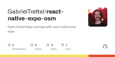 Github Gabrieltrettelreact Native Expo Osm Open Street Map Example With React Native And Expo