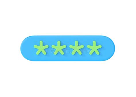 3d Render Secure Warning Personal Data Protection Stock Illustration Illustration Of Wrong