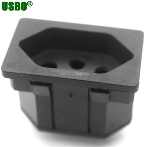 Brazil Ac Output Socket H Type Wall Mounted Electrical Power Socket