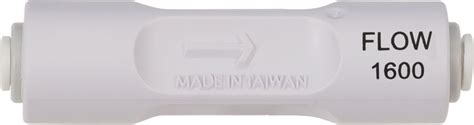 Inline Flow Restrictor 14 Quick Connect Spectrapure Inc