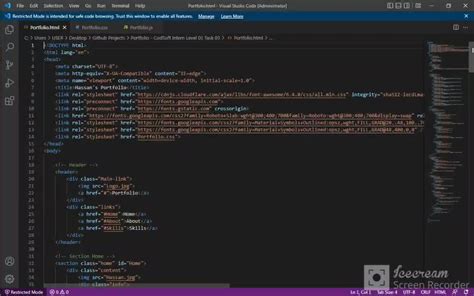 Hassan Mansour On Linkedin Portfolio Webdevelopment Codsoft