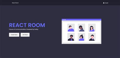 GitHub Kunals React Room React Room Is A Web Based Audio Video Conferencing Application