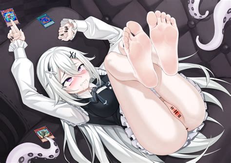 Rule 34 Absurdres Arms Up Bar Censor Bare Legs Barefoot Block Dragon Censored Character