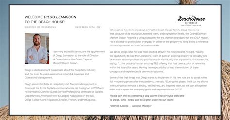 Diego Lemasson Majó On Linkedin Honored And Excited To Join Hermes Cuello And His Talented Team