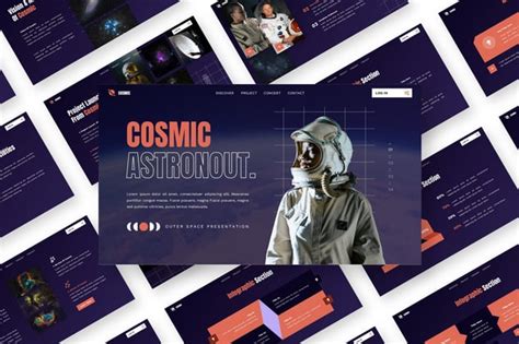 Cosmic Outer Space Powerpoint Templates Incl Cosmic And Outer Envato