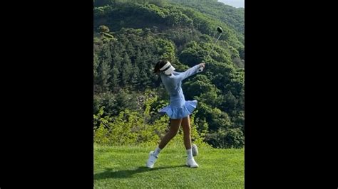 정면에서 보니 헤드던지는 느낌 제대로네🫢🥰😍 프로골퍼 골프스윙 골프연습 golf golfswing 골프 드라이브스윙