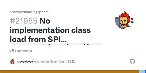 no implementation class load from spi `org apache shardingsphere mode