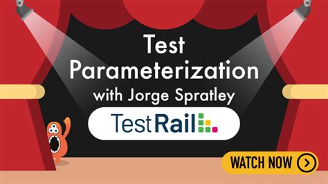 Testrail Test Parameterisation With Jorge Spratley Ministry Of Testing
