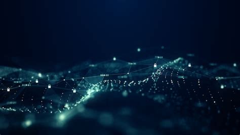 Premium Photo Technology Data Binary Code Network Conveying Connectivity