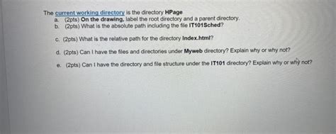 solved 4 10pts consider the linux unix folder structure