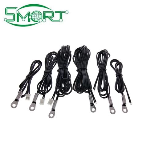 스마트 전자 Ntc 온도 센서 Ntc 서미스터 10k 2 3950 케이블 길이 3m 보일러 Ntc