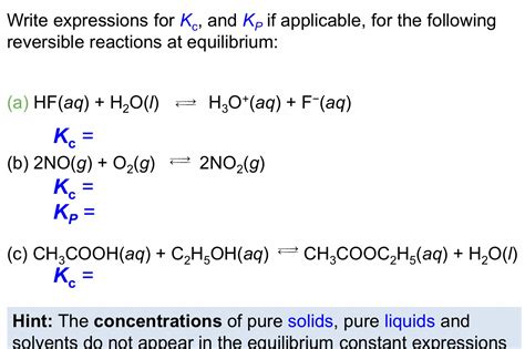solved write expressions for kc and kp if applicable for
