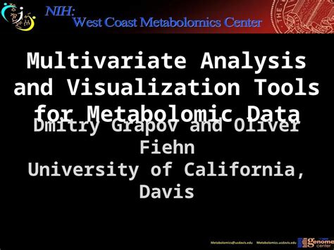 Ppt Multivarite And Network Tools For Biological Data Analysis Dokumentips