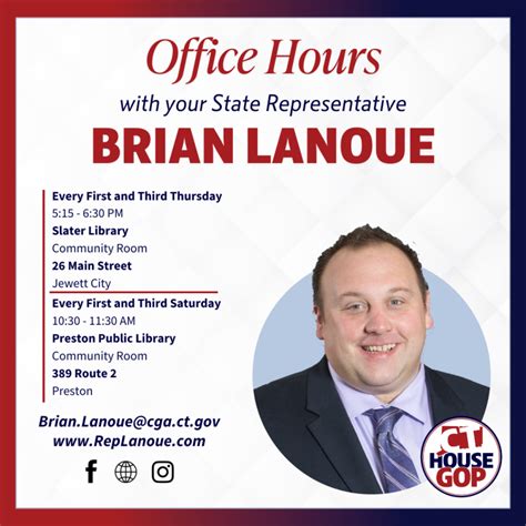 State Representative Brian Lanoue Connecticut House Republicans