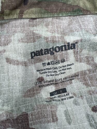 Patagonia Level 9 Field Shirt Multicam Small Regular 4623799720
