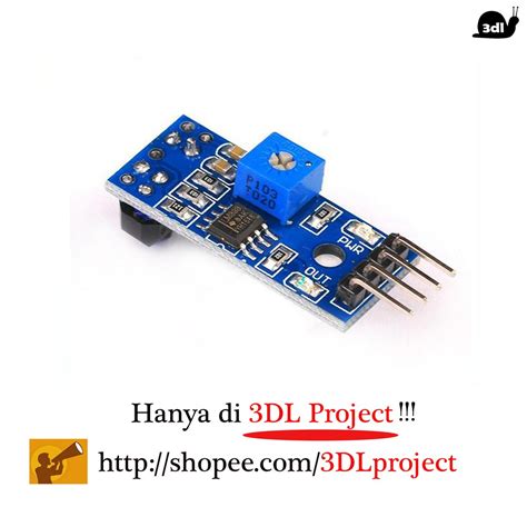 Tcrt 5000 Tracer Follower TCRT5000 Infrared Line Tracking Sensor Shopee Malaysia
