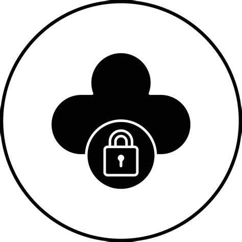 cloud security vector icon 31554862 vector art at vecteezy