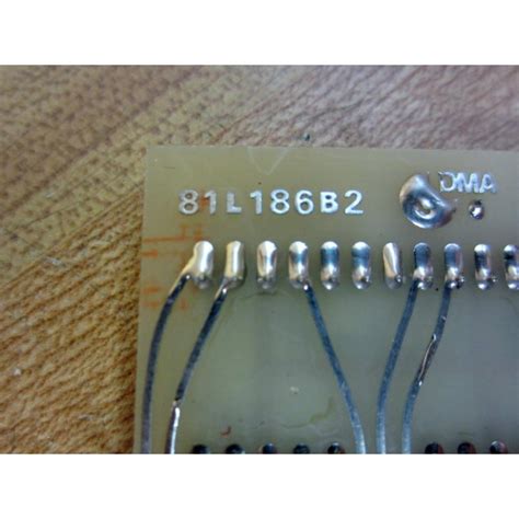 Ram Meter 81l186b2 Circuit Board Used Mara Industrial