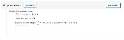 Solved Consider The Functions Below
