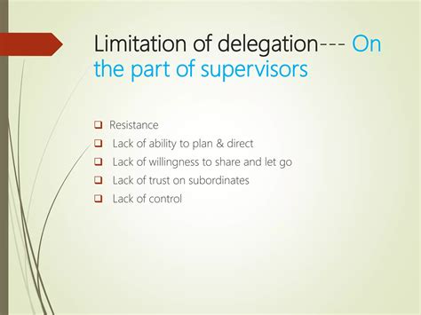 Delegation Of Authority And Decentralization Pptx